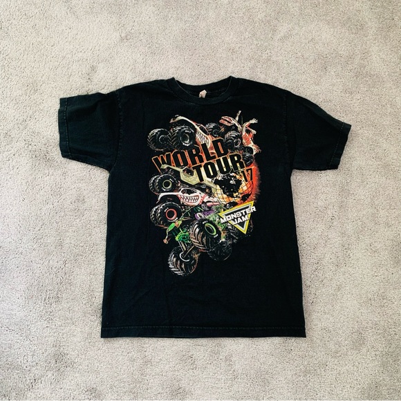 Monster Jam | Tops | Guc Vintage Monster Jam World Tour T Shirt | Poshmark